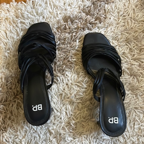 bp | Shoes | Bp Black Sandals Size 7 | Poshmark